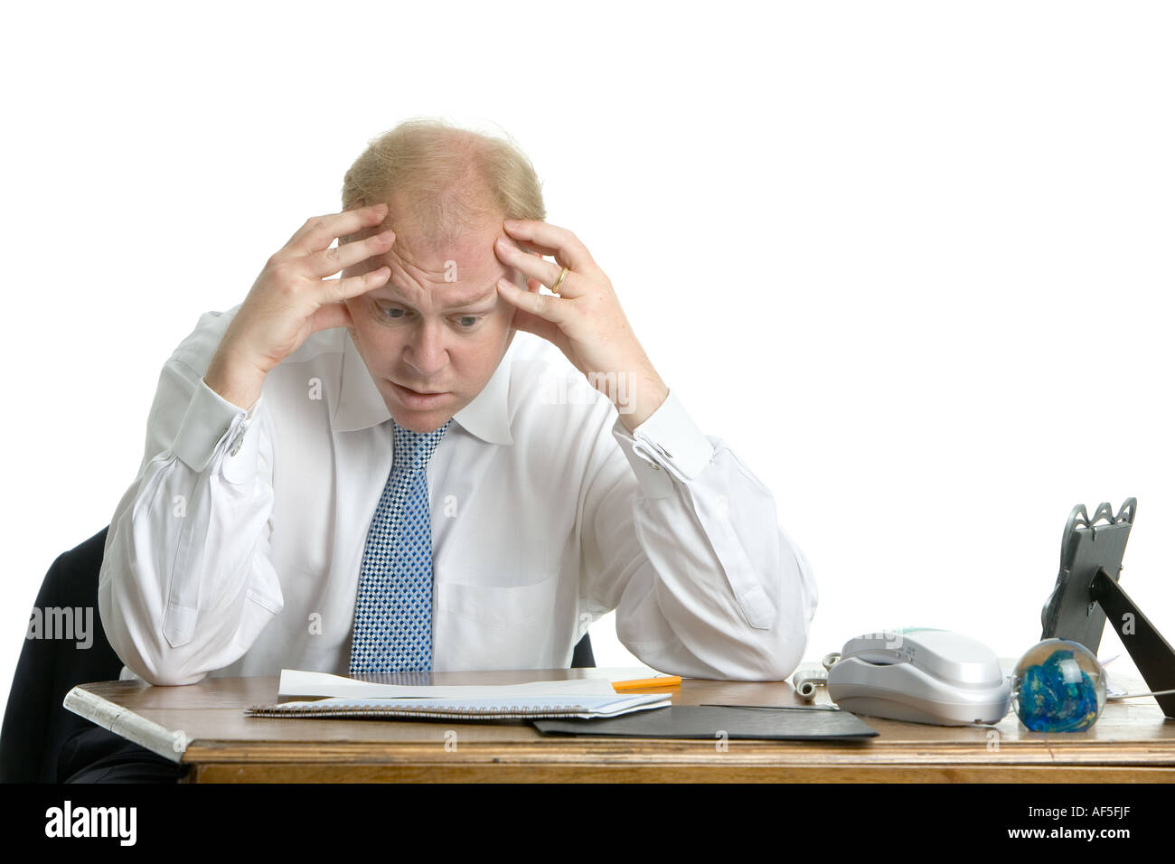 Stressed fear hi-res stock photography and images - Alamy