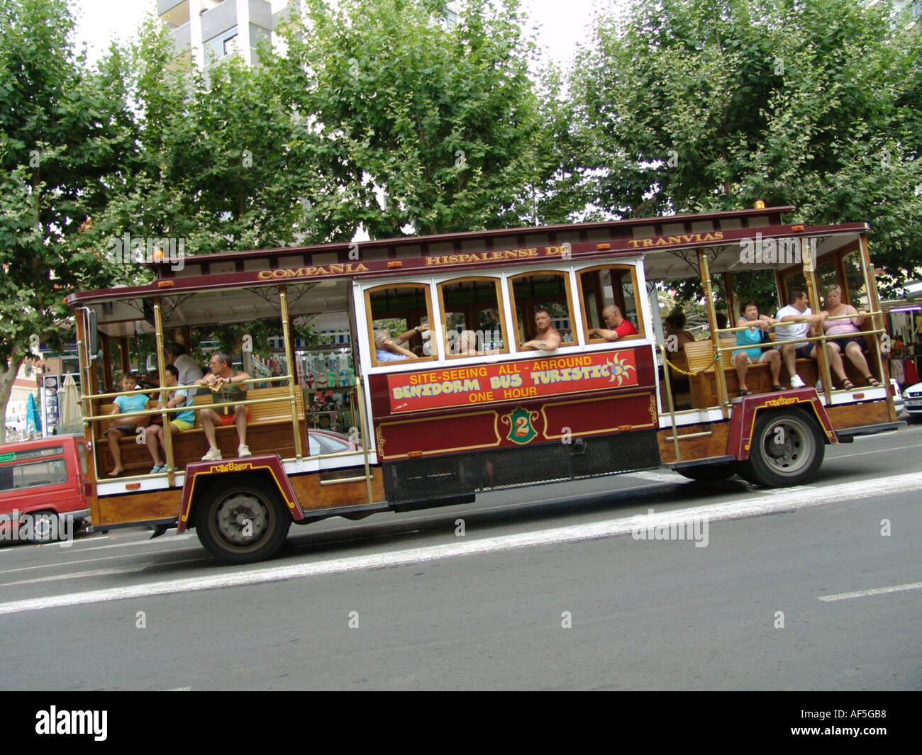 Benidorm bus hi-res stock photography and images - Alamy