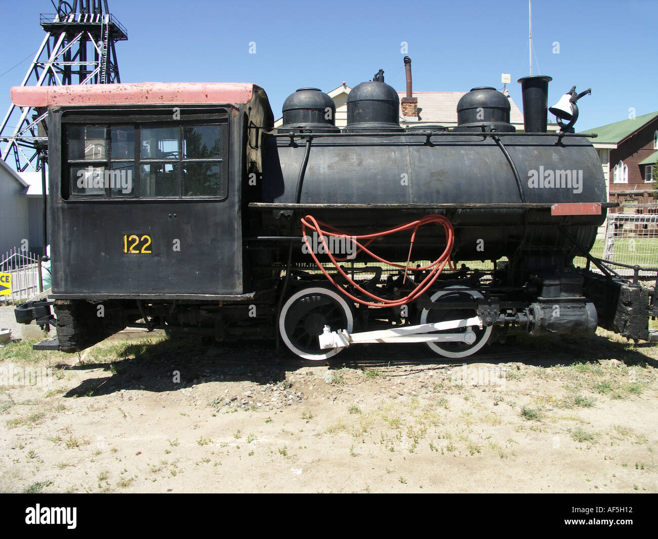 Antique Steam Locomotive Stock Photo - Alamy