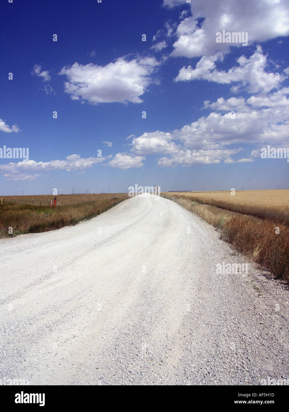 Rural Gravel Road Stock Photo - Alamy