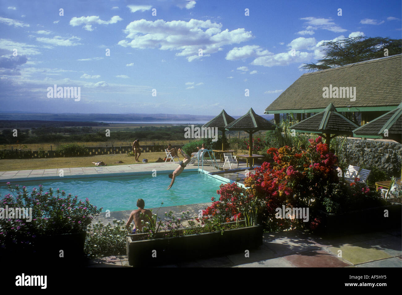 Great rift valley kenya nakuru lodge hi-res stock photography and ...