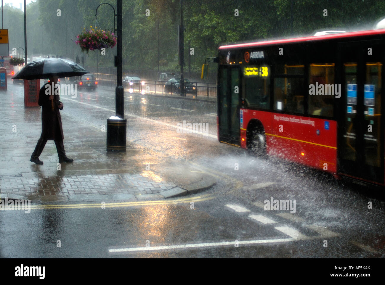 Bus Wet Weather High Resolution Stock Photography and Images - Alamy