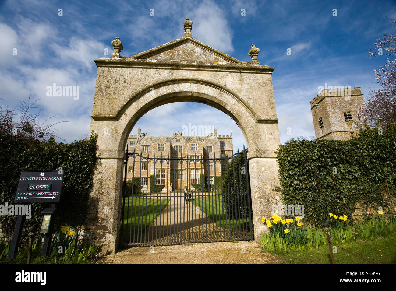 The Jacobean Chastleton House, Gloucestershire, England Stock Photo - Alamy