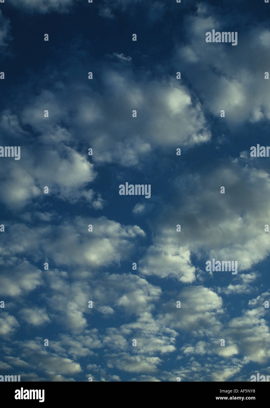 Blue Sky With White Cloud Stock Photo - Alamy