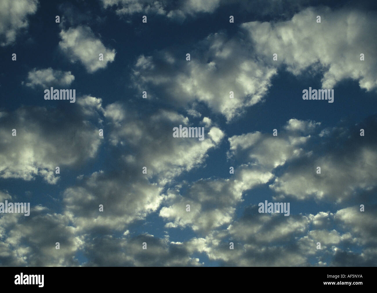Blue Sky With White Cloud Stock Photo - Alamy