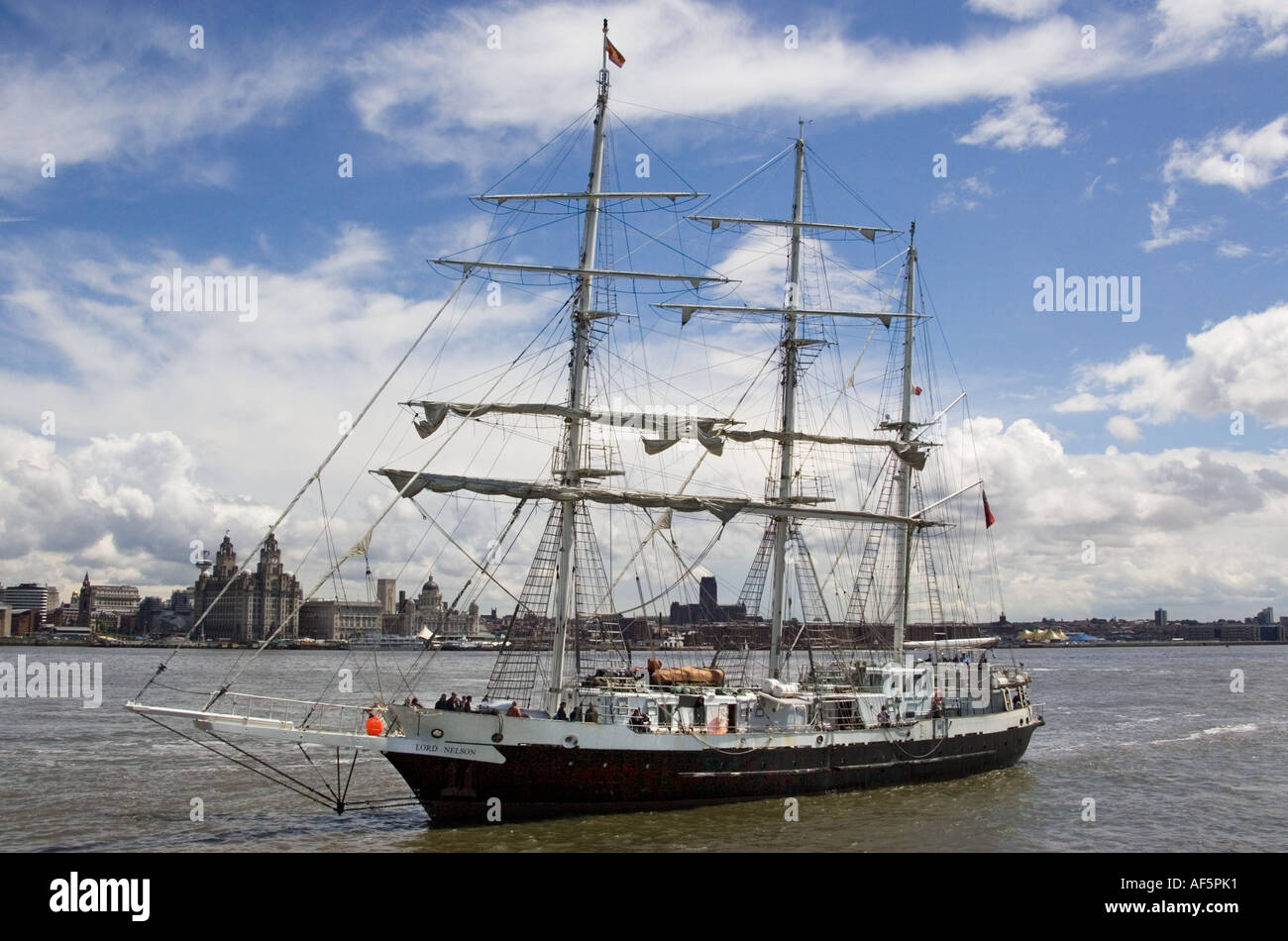 Sail training ship lord nelson hi-res stock photography and images - Alamy