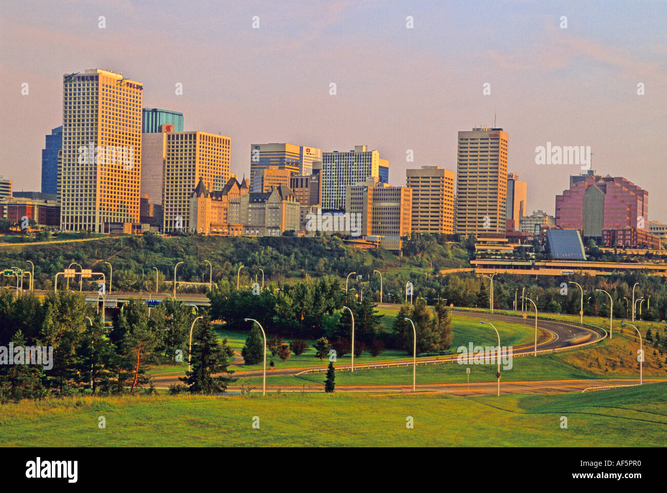 Edmonton downtown buildings Stock Photo - Alamy