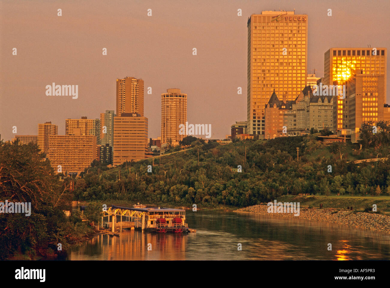 Edmonton downtown buildings Stock Photo - Alamy