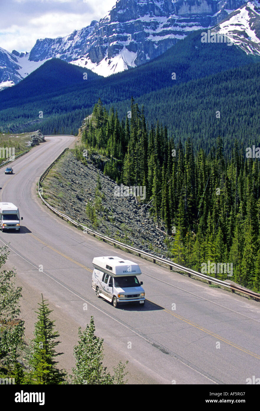 Highway 93a jasper national park hi-res stock photography and images ...