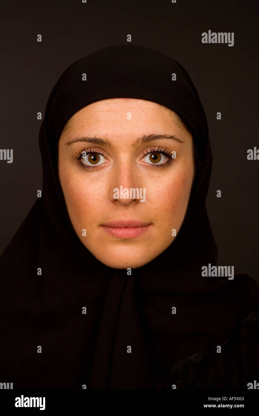 Arab religion religious covered face black veil covered hi-res stock ...