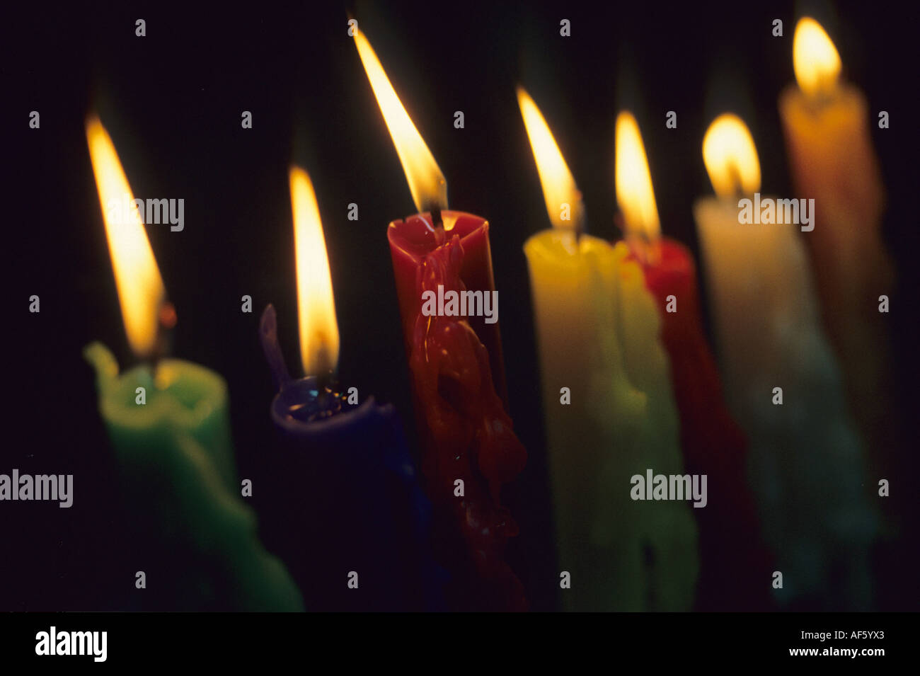 Many candle hi-res stock photography and images - Alamy