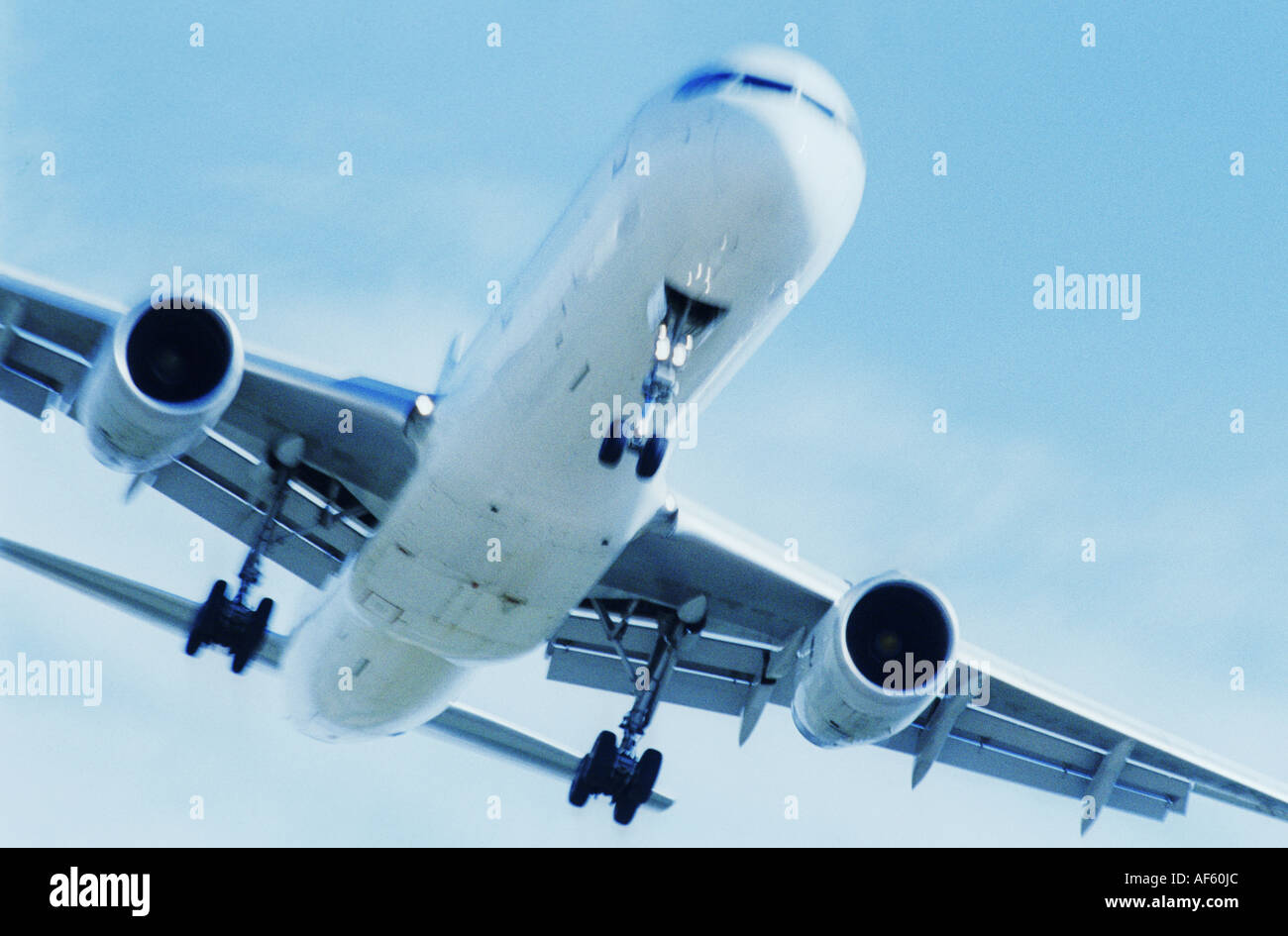 plane aeroplane airplane detail close fly Stock Photo - Alamy
