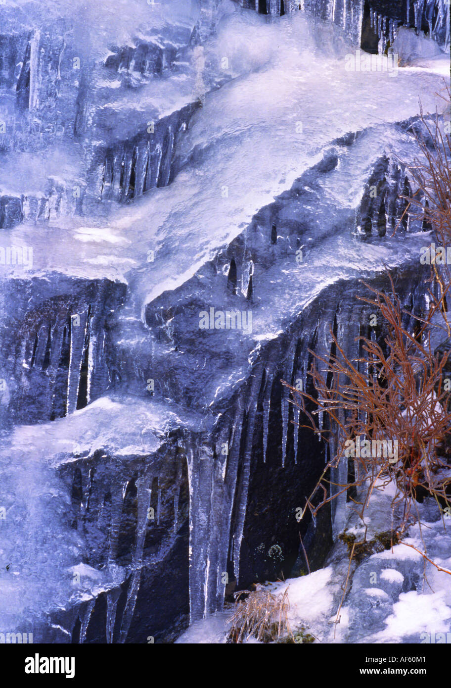 Winter ice scene Stock Photo - Alamy