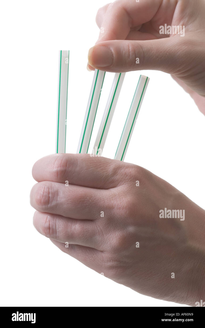 Drawing straws hi-res stock photography and images - Alamy
