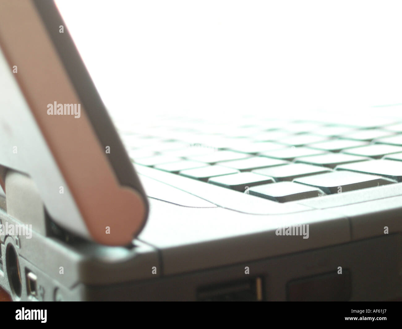 computer laptop close detail closeup portable Stock Photo - Alamy