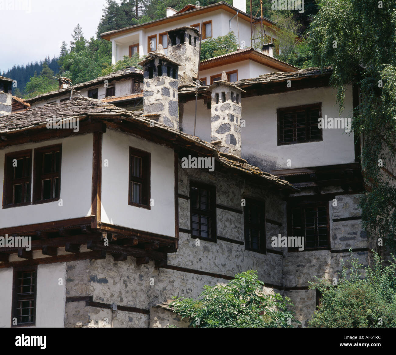 Shiroka Luka a small village, Smolyan region, scanned from slide 6/7 ...