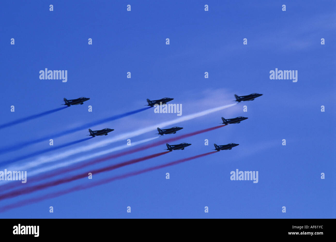 airshow plane airforce air show Stock Photo - Alamy