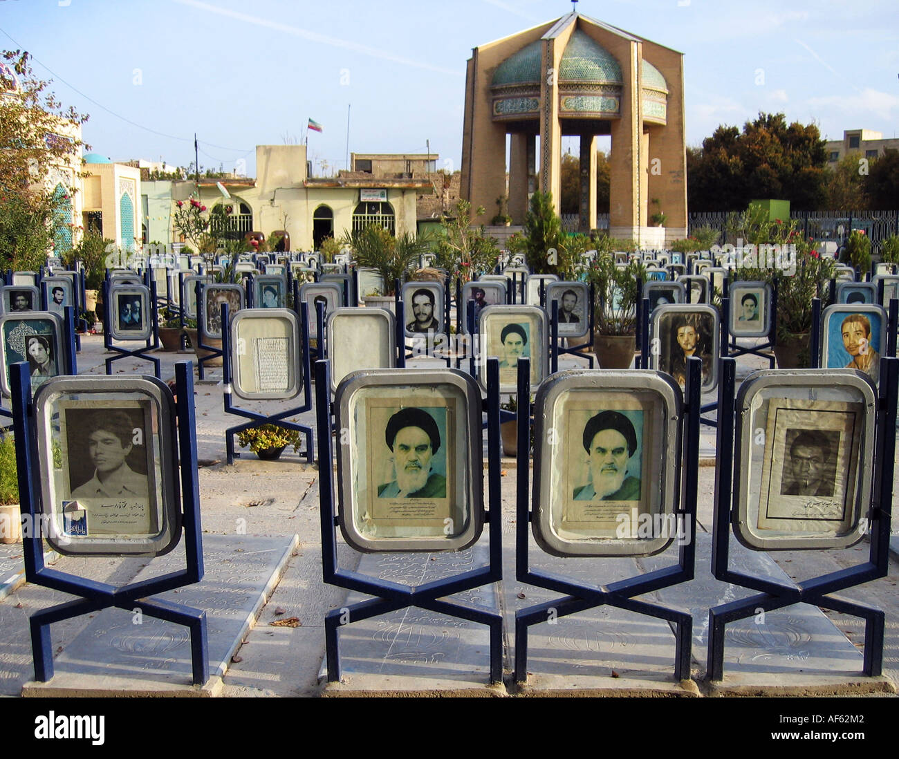 Golestan-e Shohada a cemetery of martyrs in the Iranian city of Esfahan ...