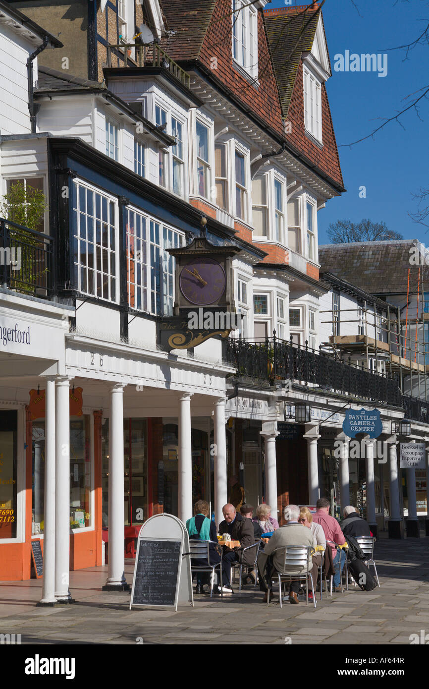 The Pantiles Tunbridge Wells Kent England Stock Photo - Alamy