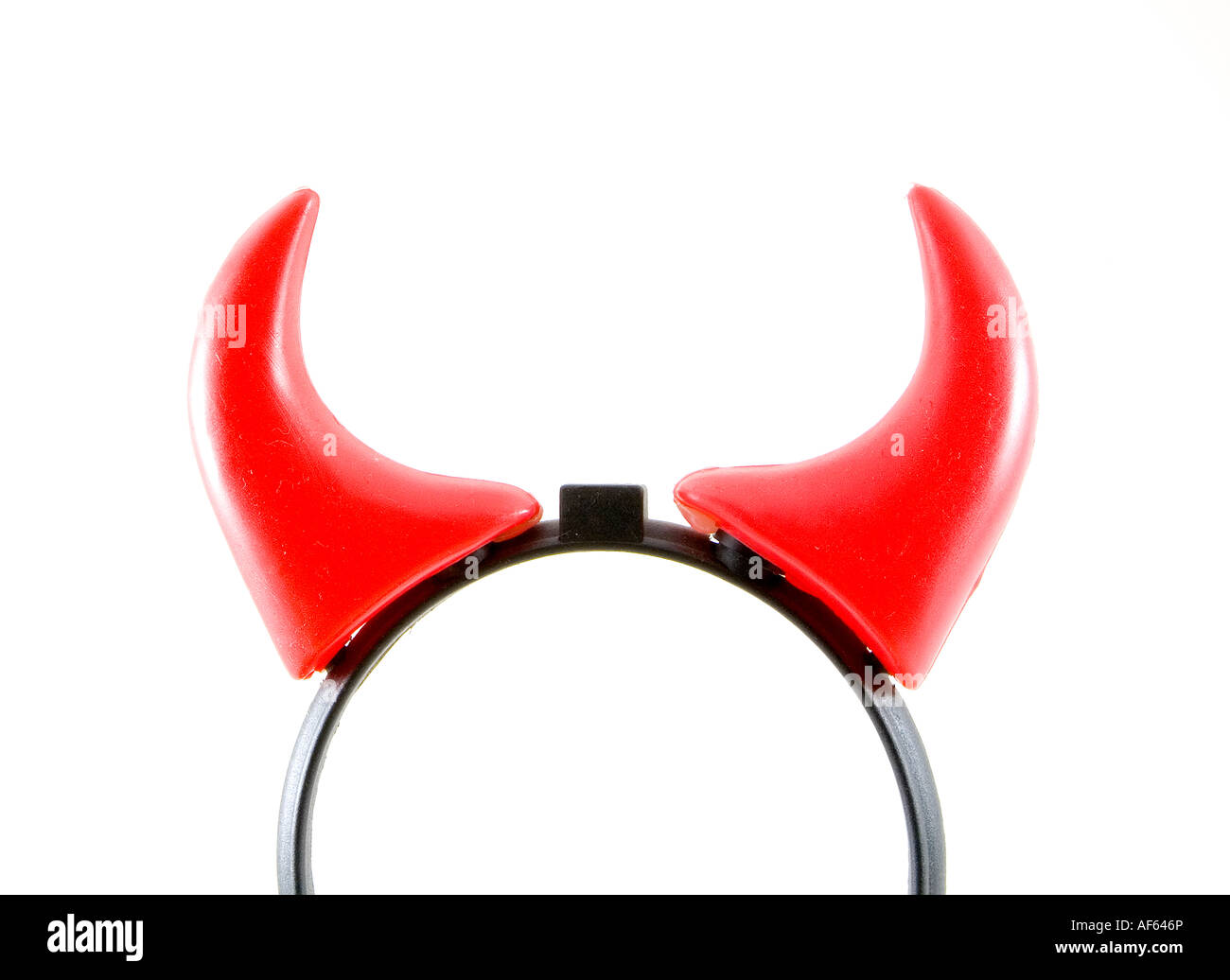 Devil horns cut out hi-res stock photography and images - Alamy