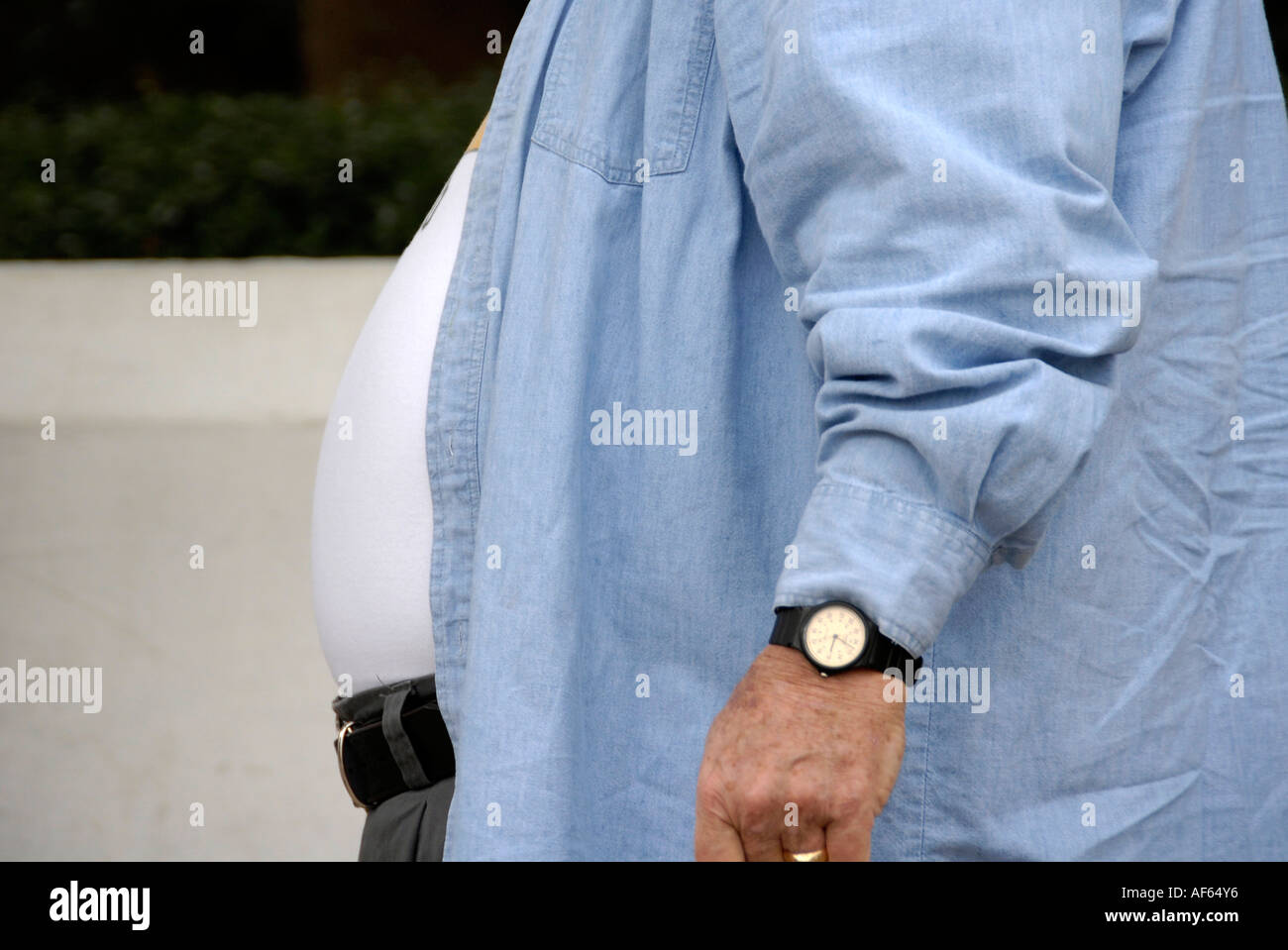 Flabby man hi-res stock photography and images - Alamy