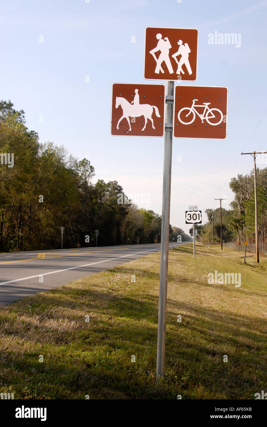 Recreation Road Signs