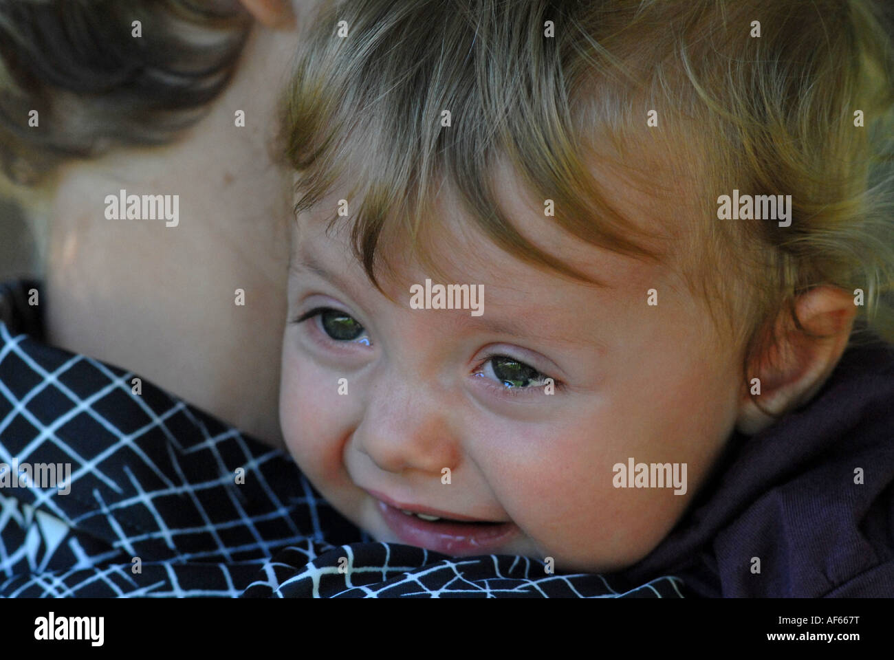 Stressed crying mother babies hi-res stock photography and images - Alamy