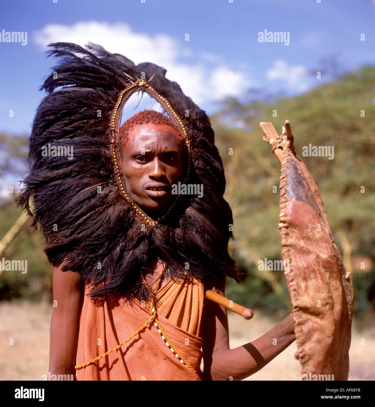 Masai shield hi-res stock photography and images - Alamy