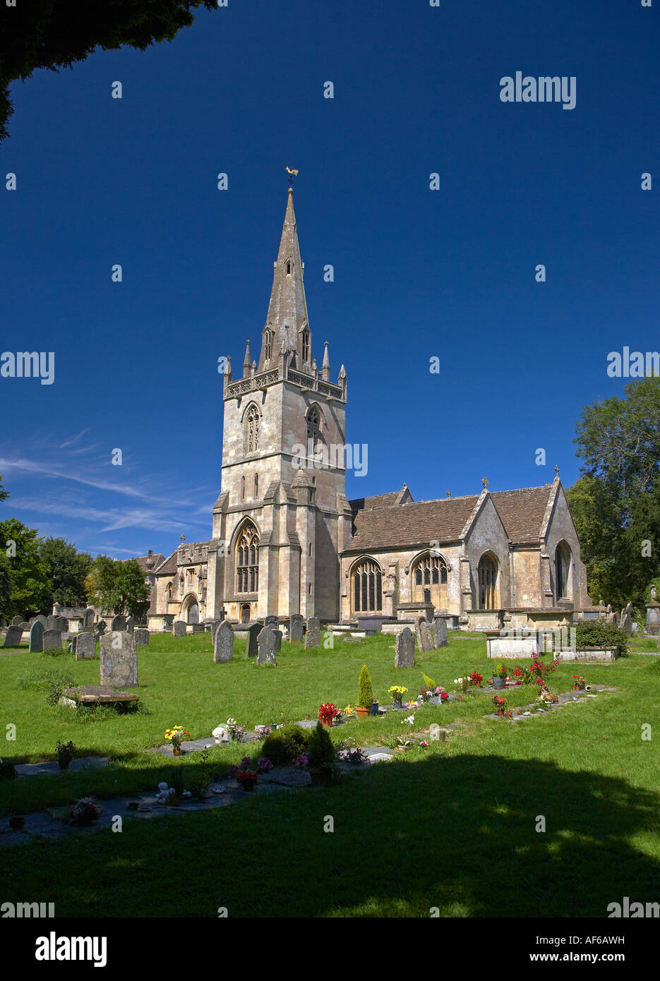 St Bartholomews Church, Corsham, England, UK Stock Photo - Alamy