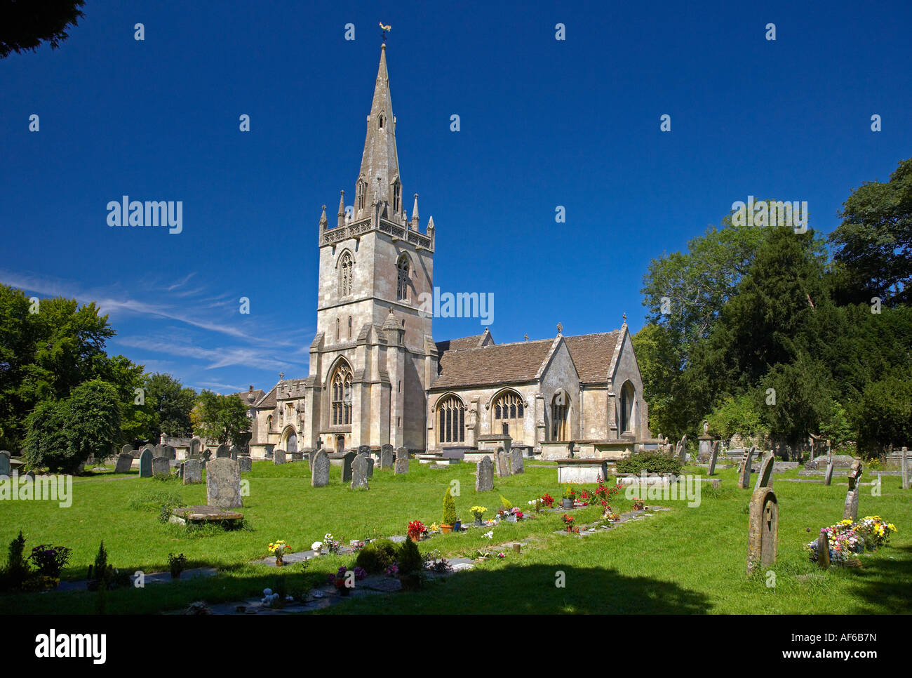 St Bartholomews Church, Corsham, England, UK Stock Photo - Alamy