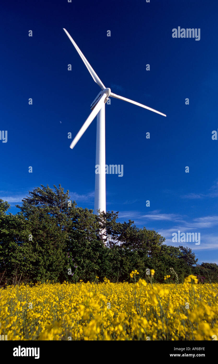 Modern wind turbine (Vestas Stock Photo - Alamy