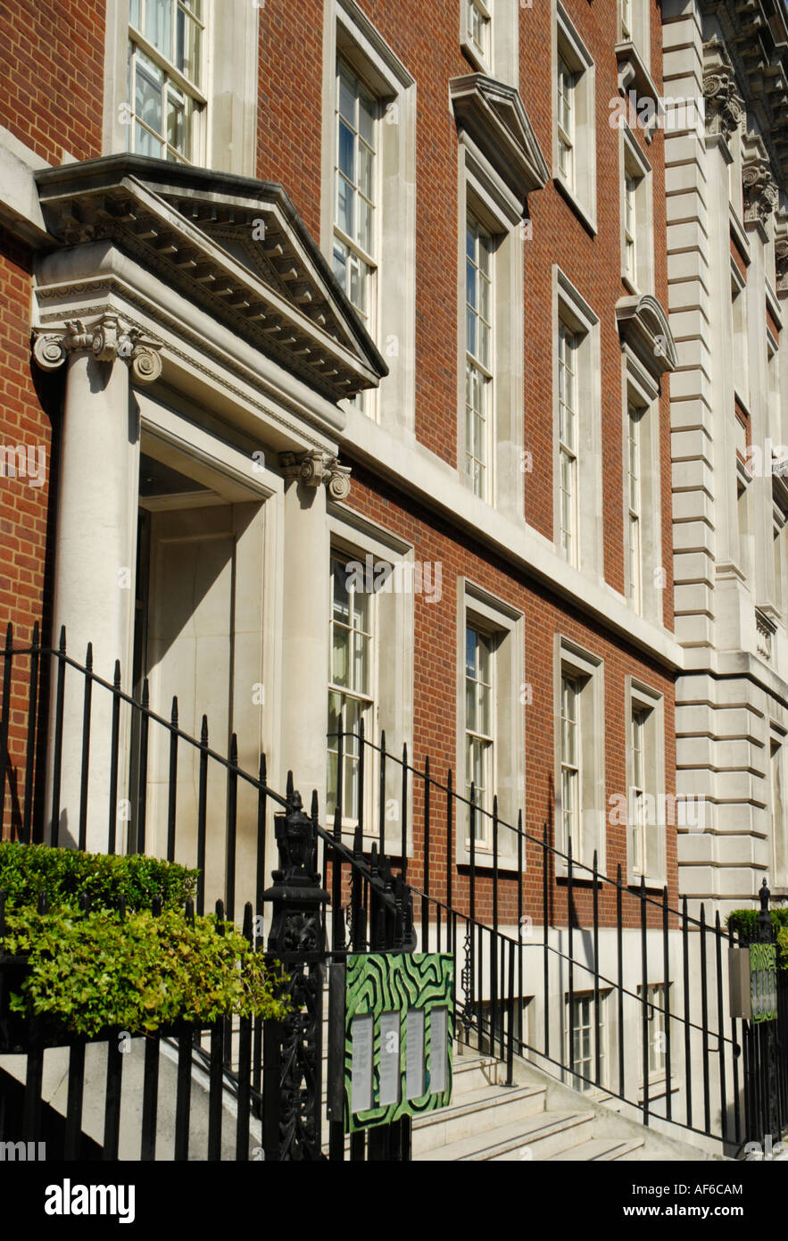 Exterior of Maze Restaurant owned by Gordon Ramsay Grosvenor Square ...