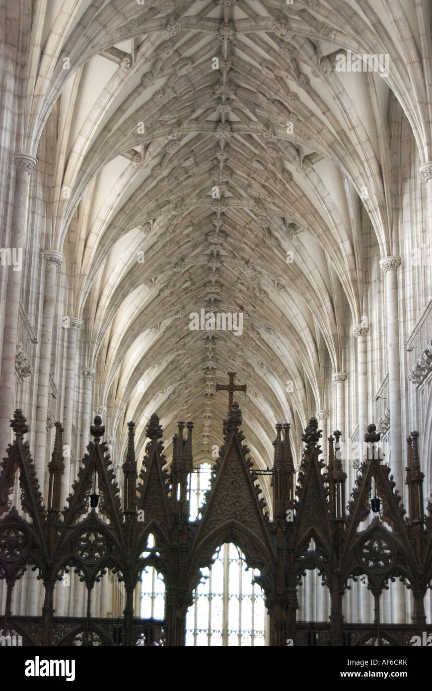 Interior of winchester cathedral hi-res stock photography and images ...