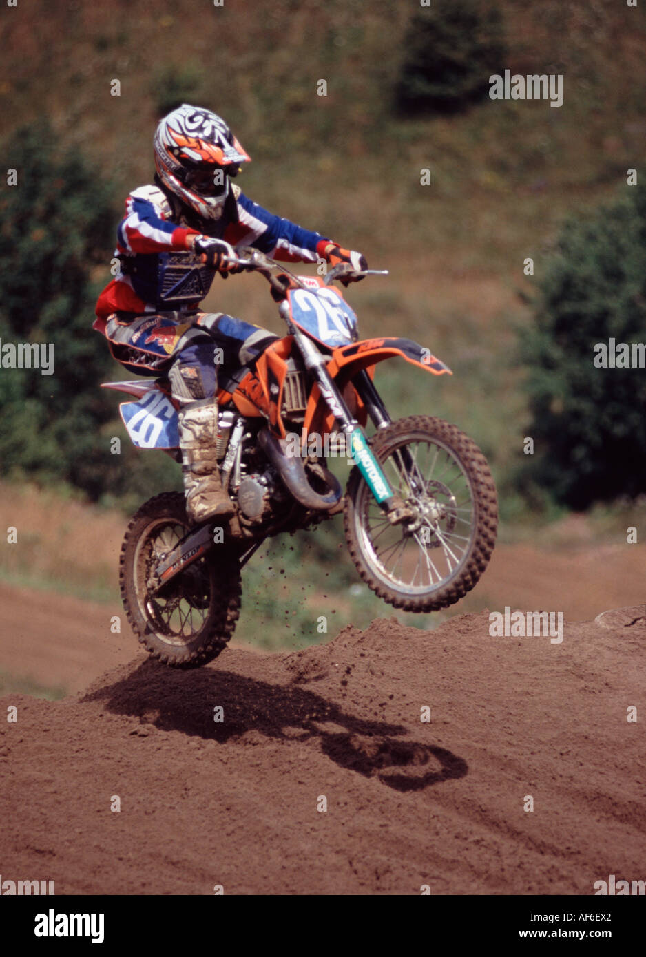 Motocross suspension hi-res stock photography and images - Alamy