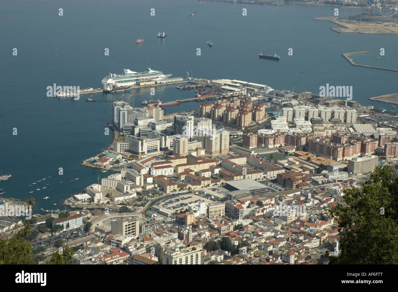 A Cruise Ship docked at the Cruise Ship Port, Gibraltar Stock Photo - Alamy