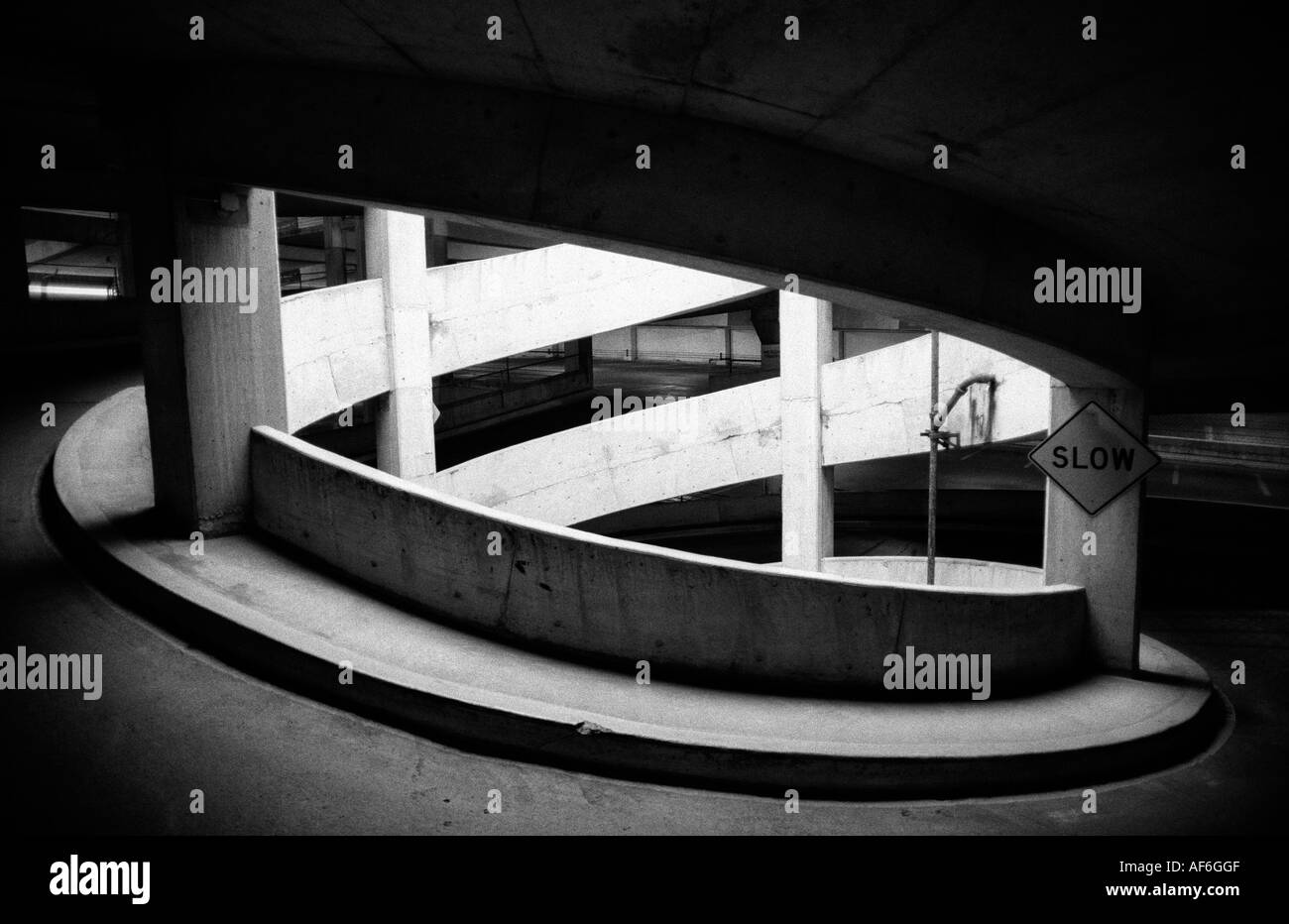 Parking ramp in Minneapolis, Minnesota Stock Photo - Alamy