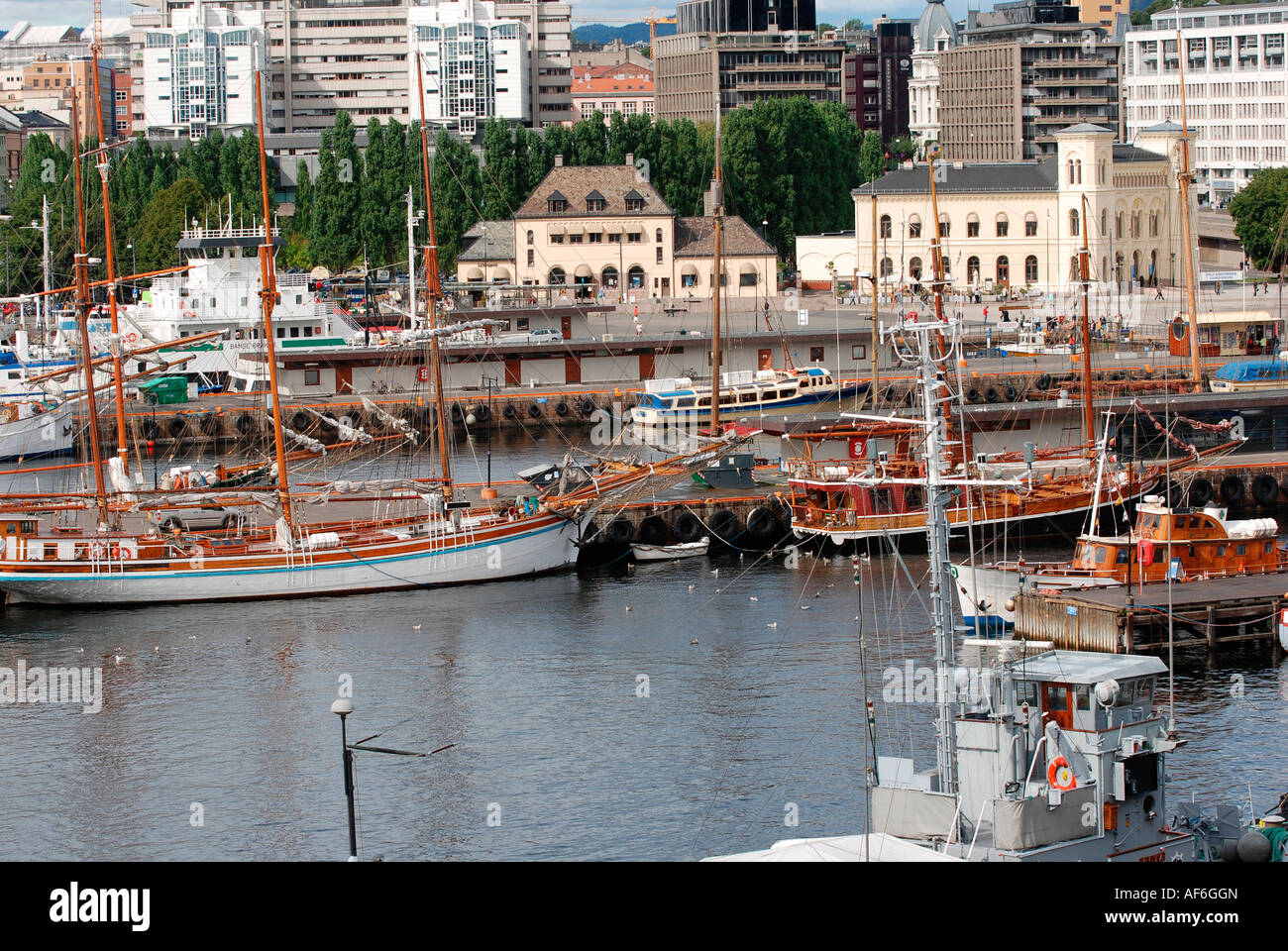 Oslo Harbour, Norway Stock Photo - Alamy
