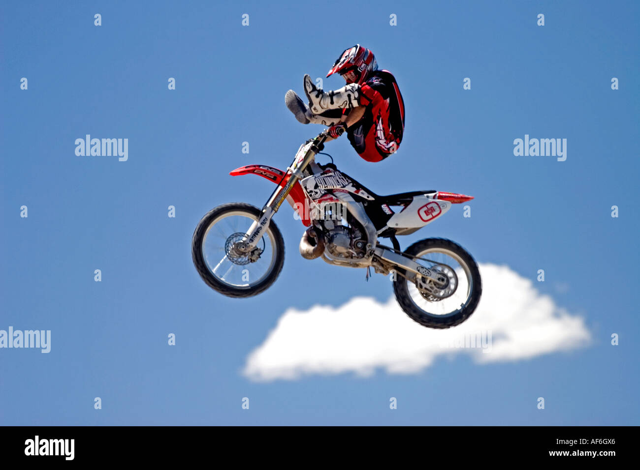 Stunt driver jump hi-res stock photography and images - Alamy