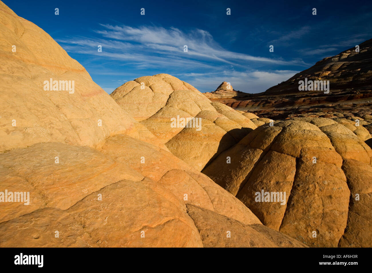 Arizona landscape with sandstone rock formations Stock Photo - Alamy