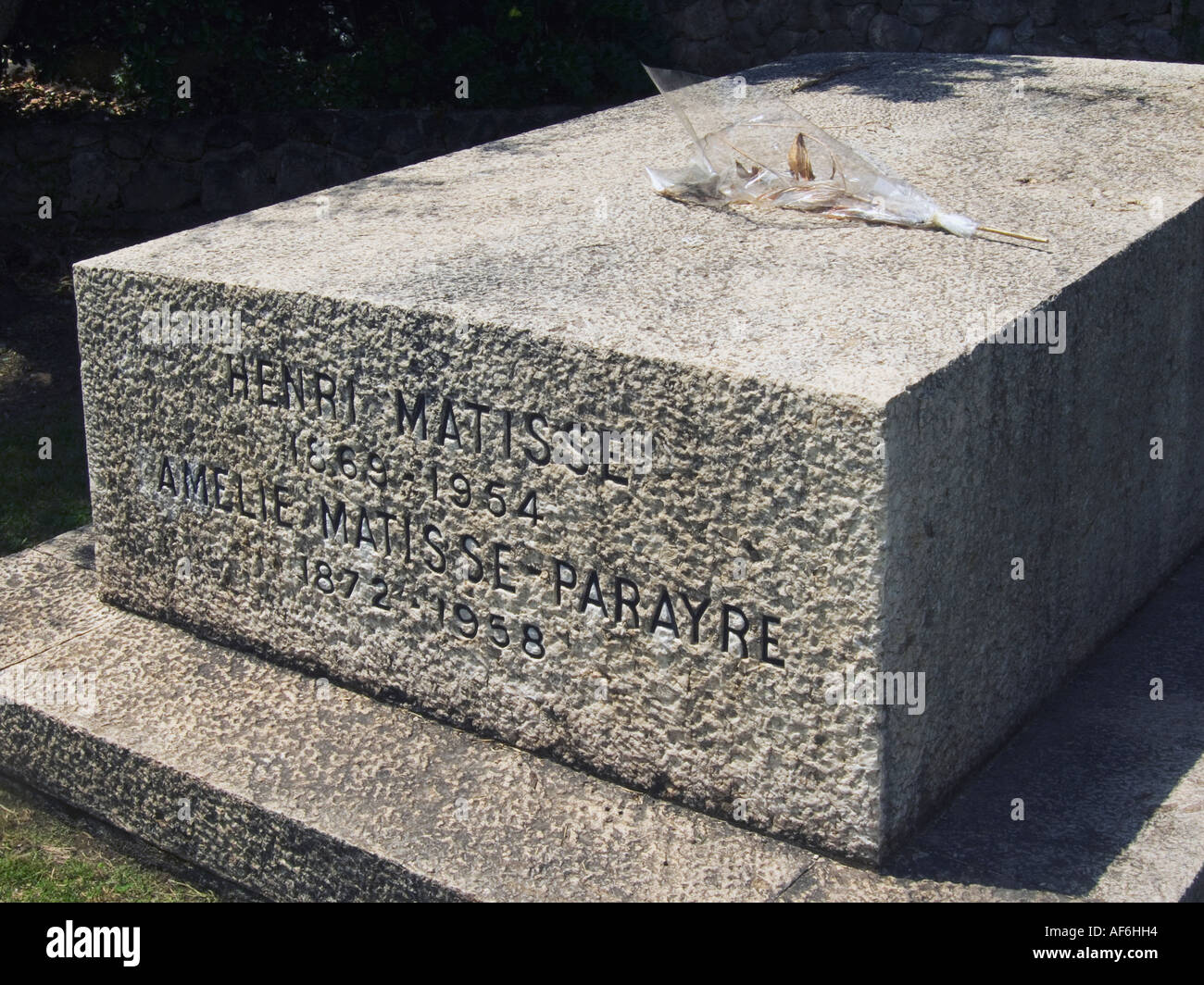 Henri Matisse's grave, Nice, France Stock Photo - Alamy