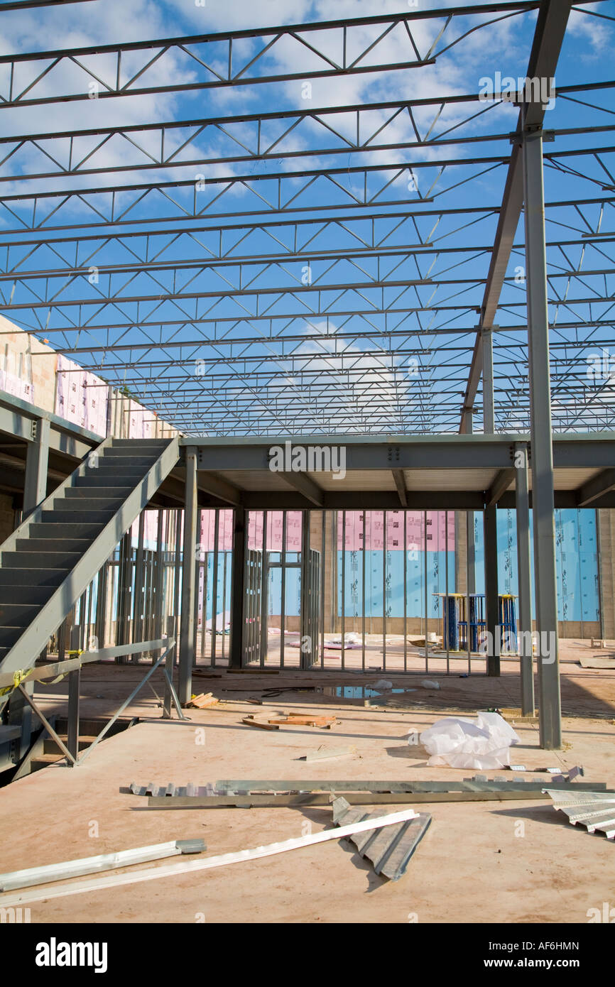 New Shopping Mall under Construction Stock Photo - Alamy