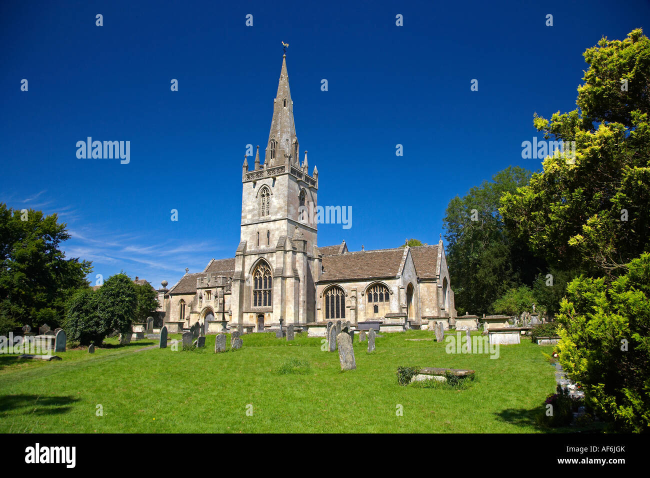 St Bartholomews Church, Corsham, England, UK Stock Photo - Alamy