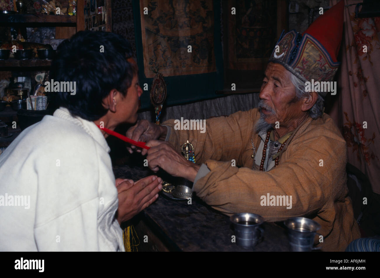 NEPAL Annapurna Region Manang Stock Photo - Alamy