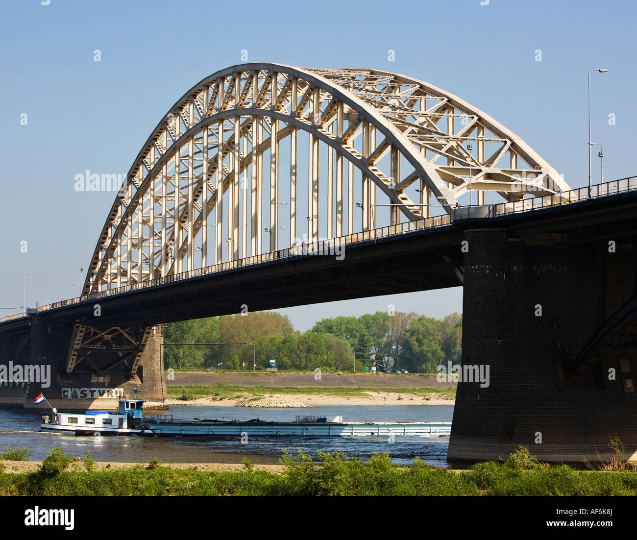 Nijmegen River Waalbrug High Resolution Stock Photography and Images ...