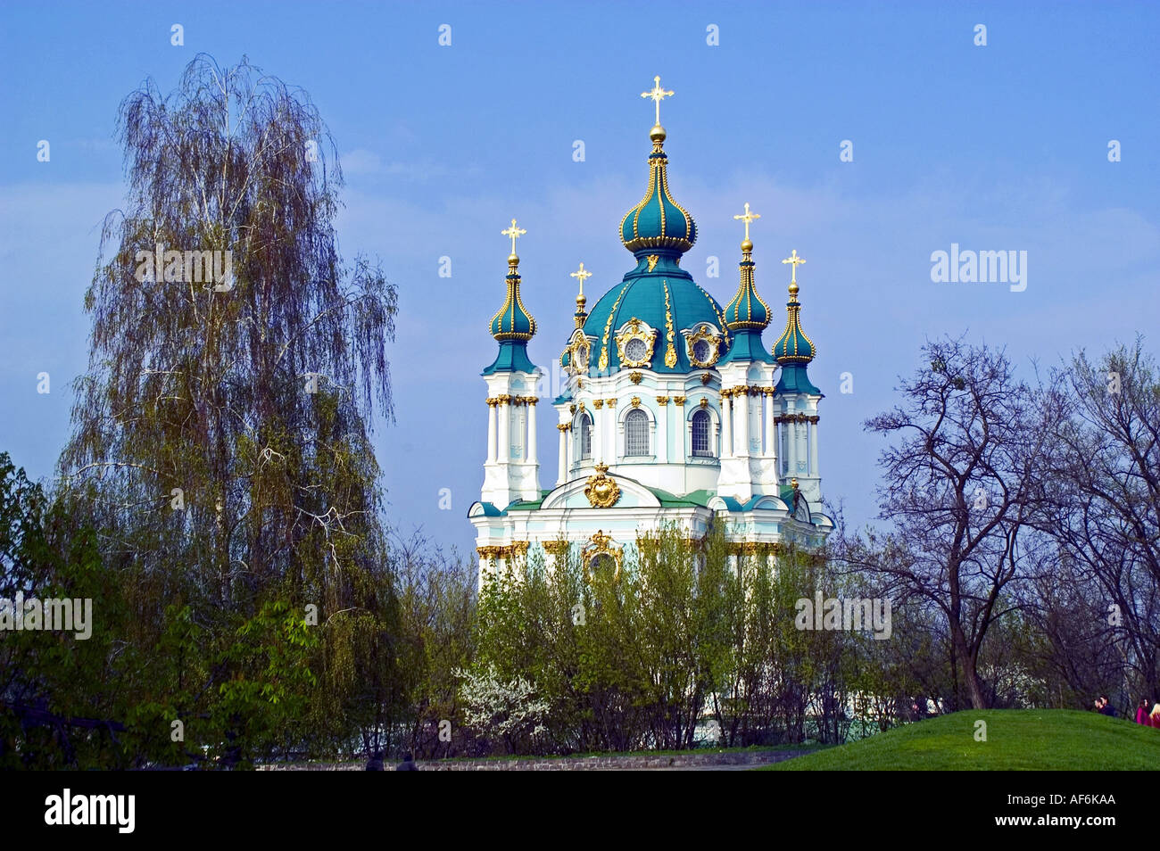 geography / travel, Ukraine, Kiev, churches, St Andrew's church ...