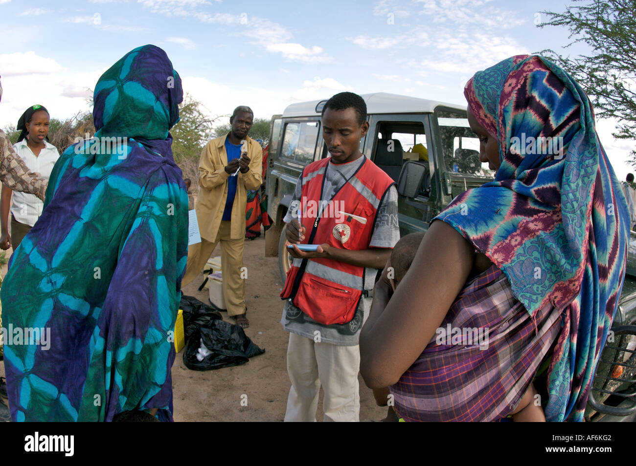 Nomadic Somali tribes having Rotary International polio immunization in ...
