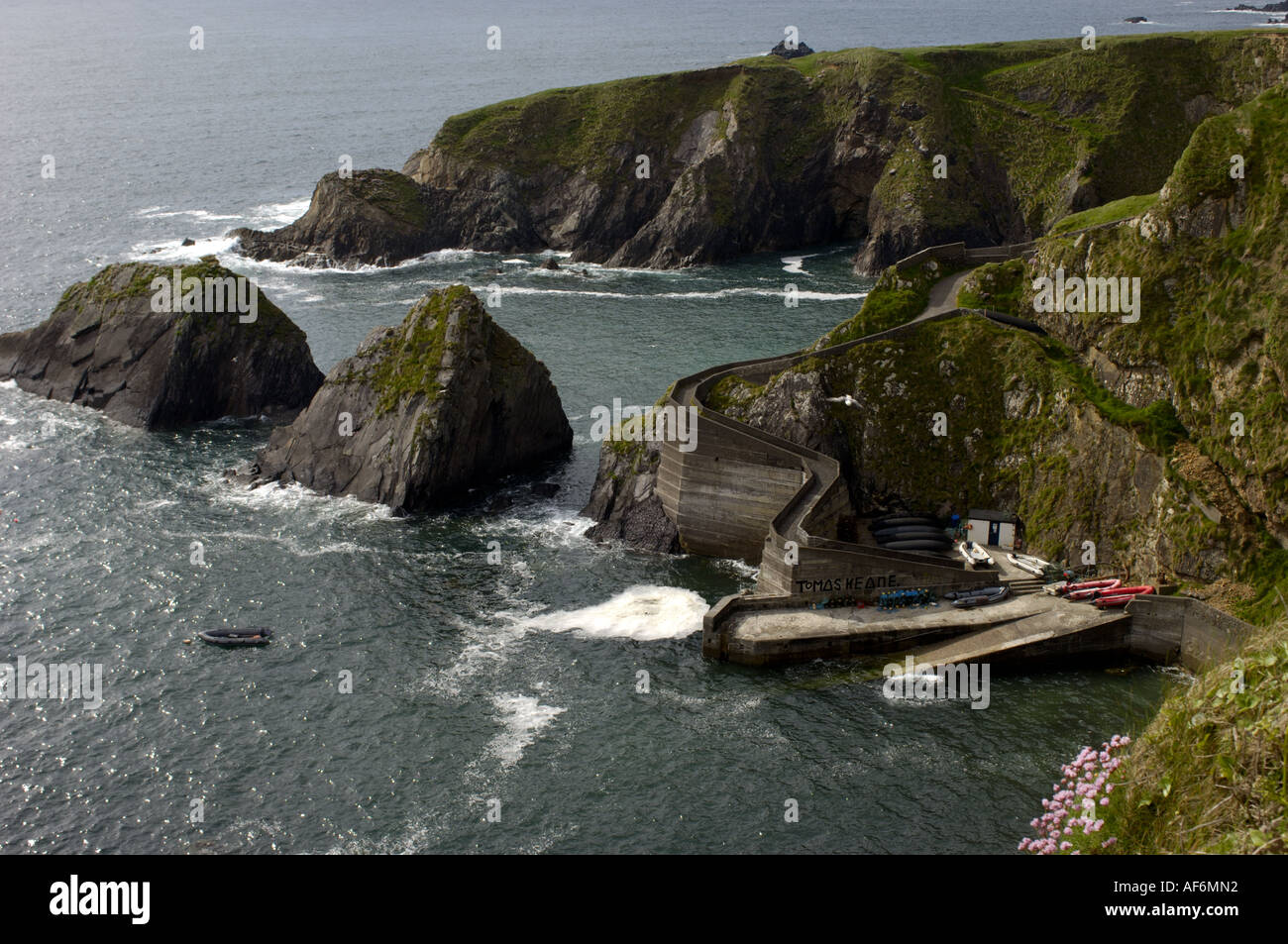 Dunquin Harbour Co Kerry Stock Photo - Alamy