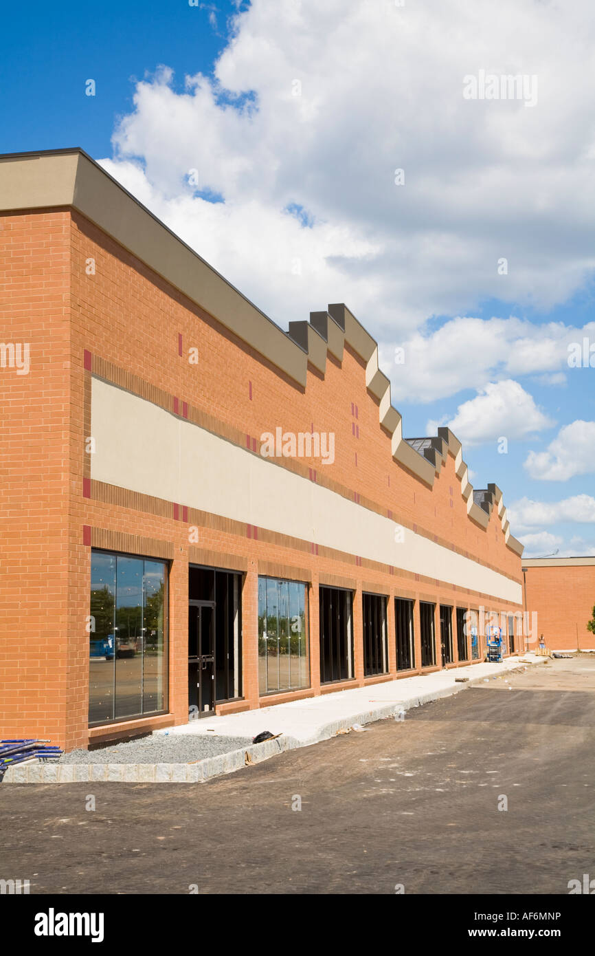 New Shopping Mall under Construction Stock Photo - Alamy