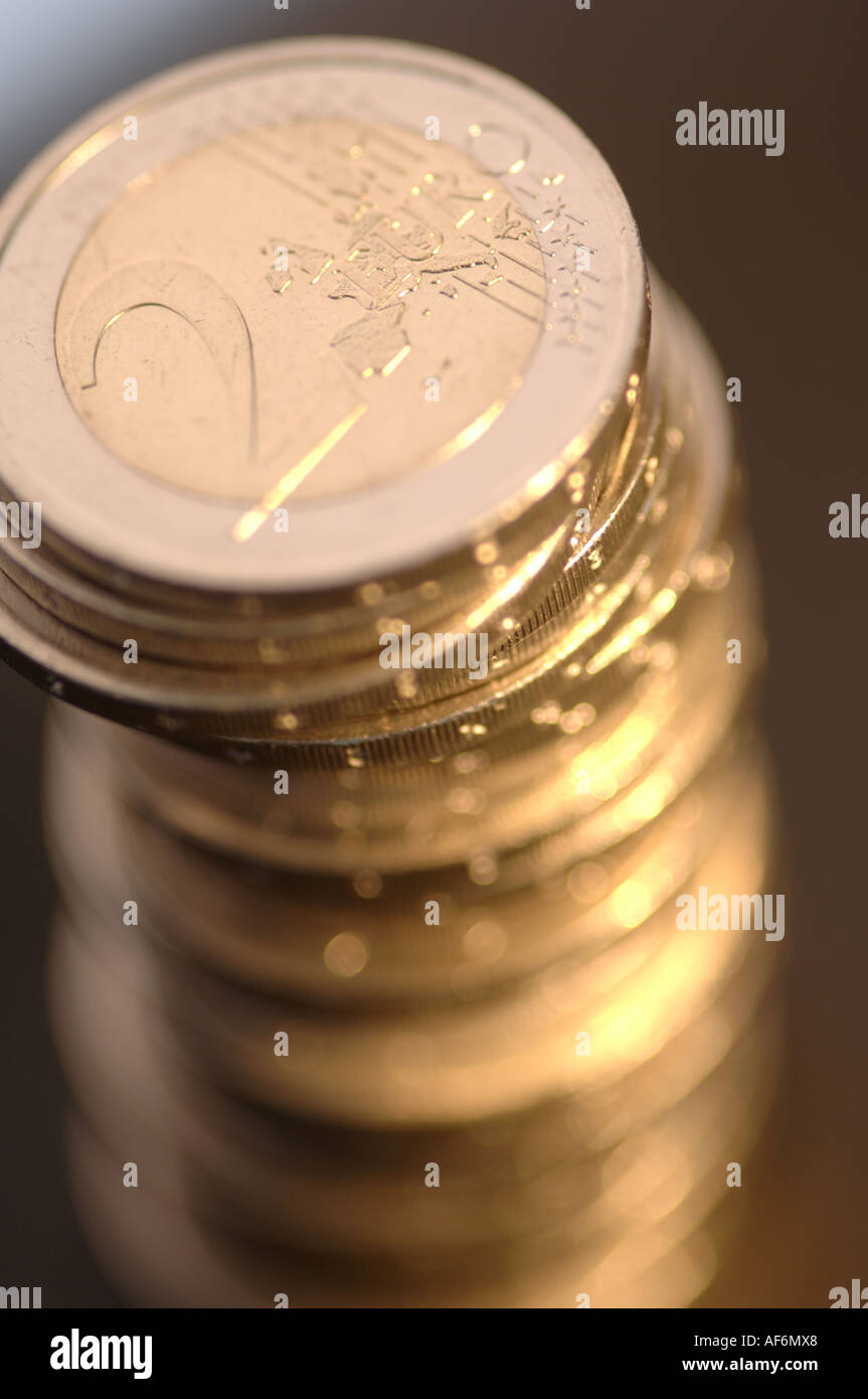 2 euro coins hi-res stock photography and images - Alamy