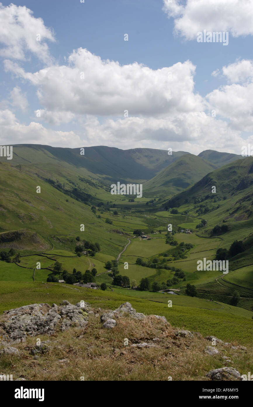 Nab Head from Hallin fell, cumbria, Lake district National Park, UK ...